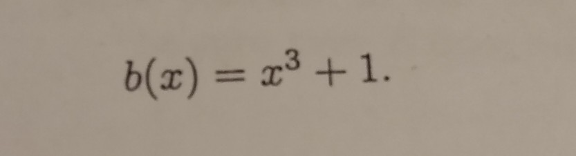 Solved (8pts) 4. There are other polynomials whose splitting | Chegg.com