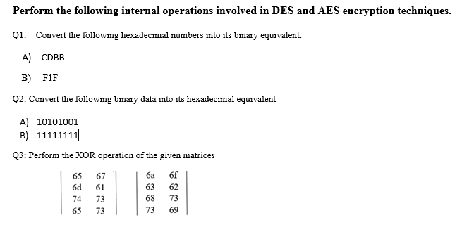 Solved Perform the following internal operations involved in | Chegg.com