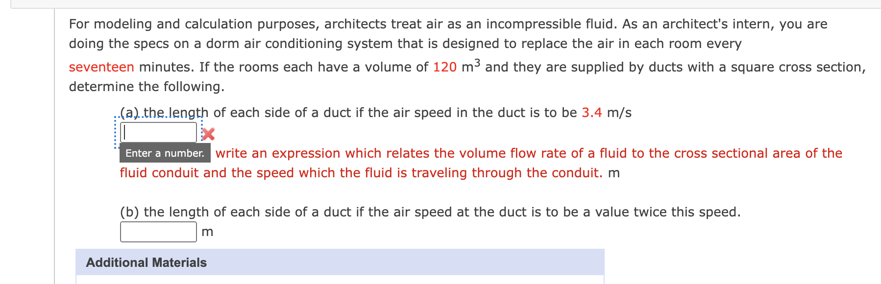 Solved For modeling and calculation purposes, architects | Chegg.com