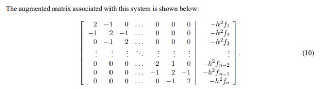 Solved A Simple Two Point Boundary Value Problem Write A