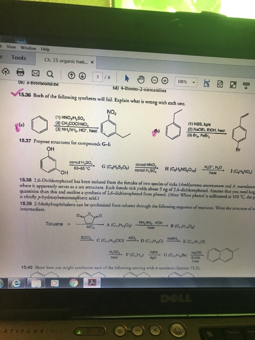 Solved Both of the following syntheses will fail. Explain | Chegg.com