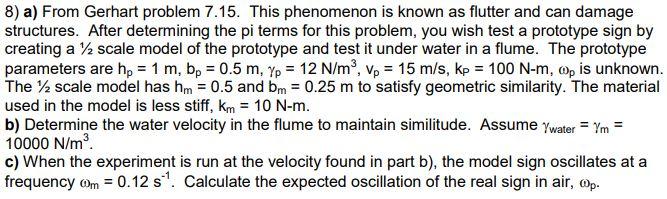 7.15 Under certain conditions, wind blowing past a | Chegg.com