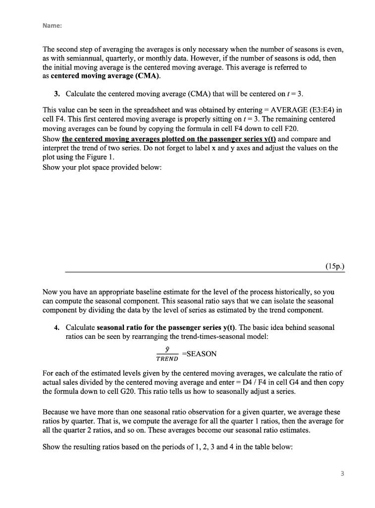 Solved FIN 330 Assignment \#6 Case Study: Time Series | Chegg.com