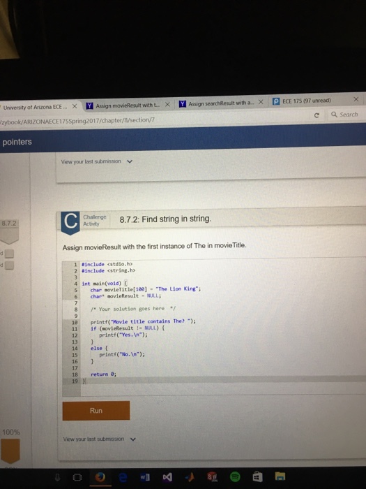 Solved Assign movie Result with the first instance of the in | Chegg.com