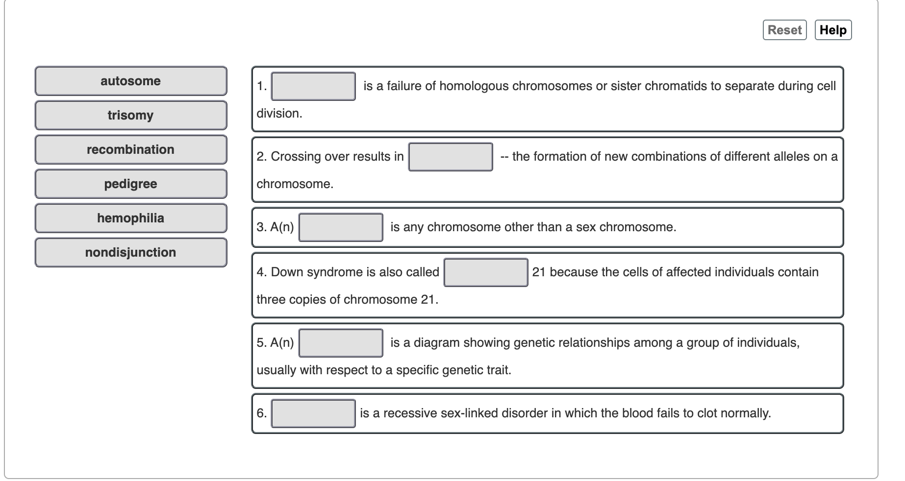 Solved Drag the terms on the left to the appropriate blanks | Chegg.com