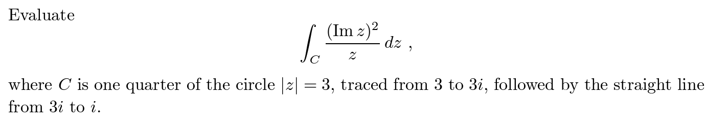 Solved If z=12e−34i, find logz and logz.Let C be the circle | Chegg.com