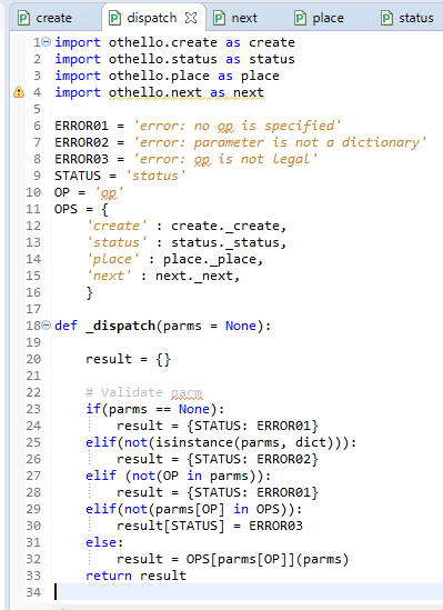 Create Initial Board Setup in Python for the Othello | Chegg.com