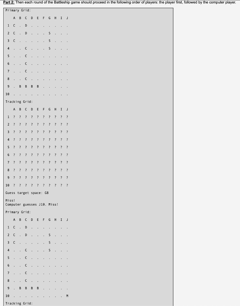 Solved Given the code below, edit it to make it 'playable' | Chegg.com