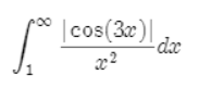 Solved 5. | cos(3x) dx | Chegg.com