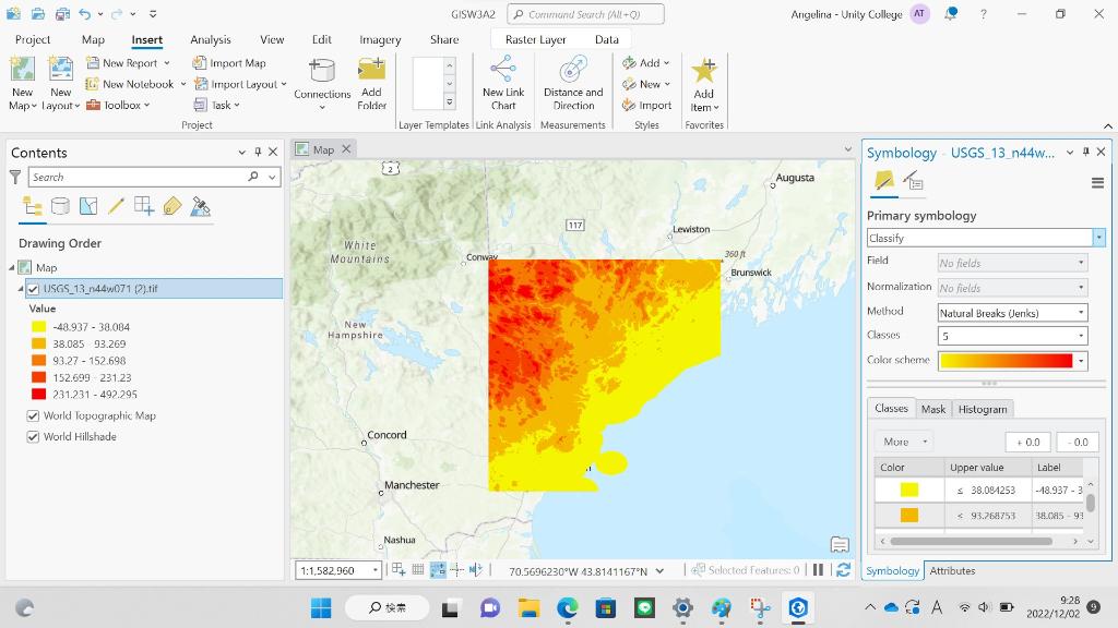 Solved Please help me with my GIS (Arc GIS) assignment. I am | Chegg.com