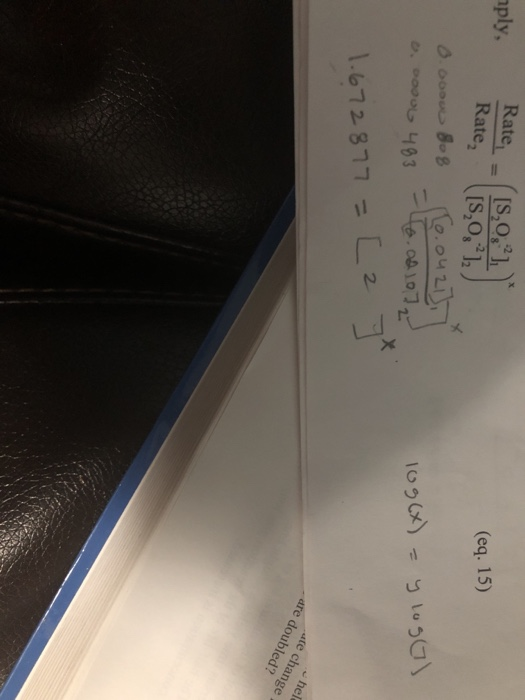 Solved RateL = (Is,on oo 8 (o.ou 1.672877 = L2 ply, (eq. 15) | Chegg.com