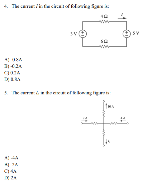 Solved 1. The dependent source in the following figure is: | Chegg.com