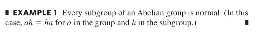 Solved Does this statement "Every subgroup of an Abelian | Chegg.com