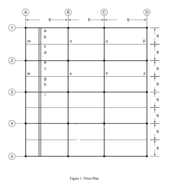 Solved Consider the floor plan shown in the figure. Assume | Chegg.com