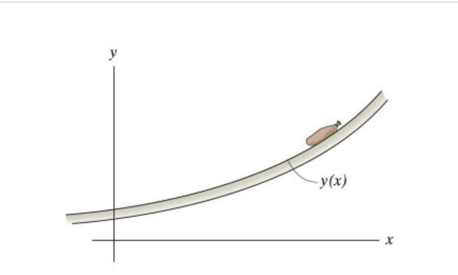 Solved The 8-kg sack slides down the smooth ramp. It has a | Chegg.com