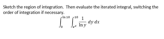 Solved Sketch the region of integration. Then evaluate the | Chegg.com