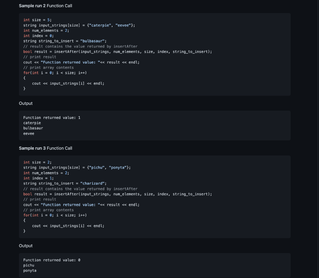 Solved Question 3a (3 points): Insert After Sam is making a | Chegg.com