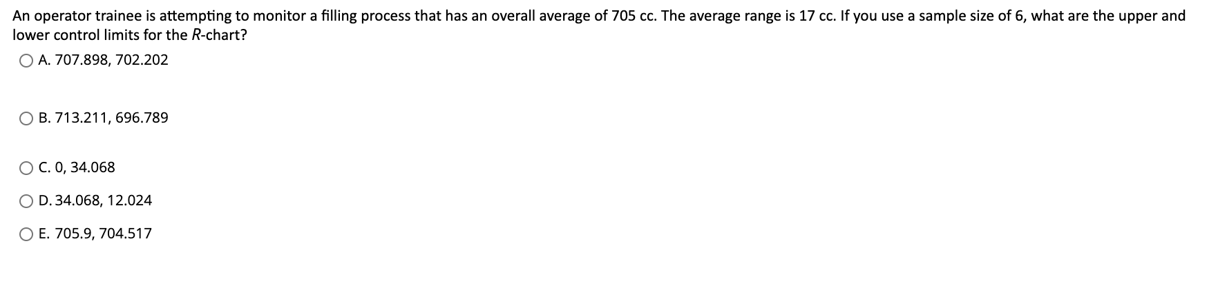 Solved An operator trainee is attempting to monitor a | Chegg.com