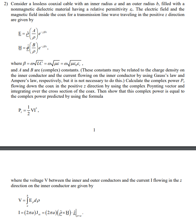 Solved 3) As a continuation of the previous problem, show | Chegg.com
