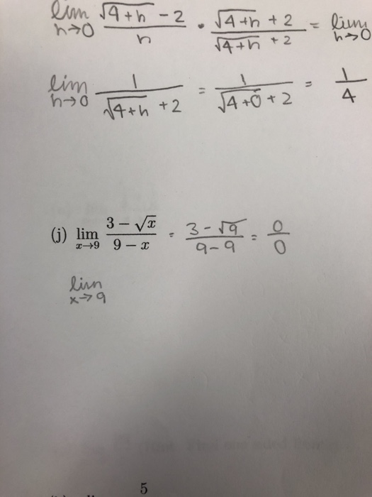 Solved lim X-7 9 | Chegg.com
