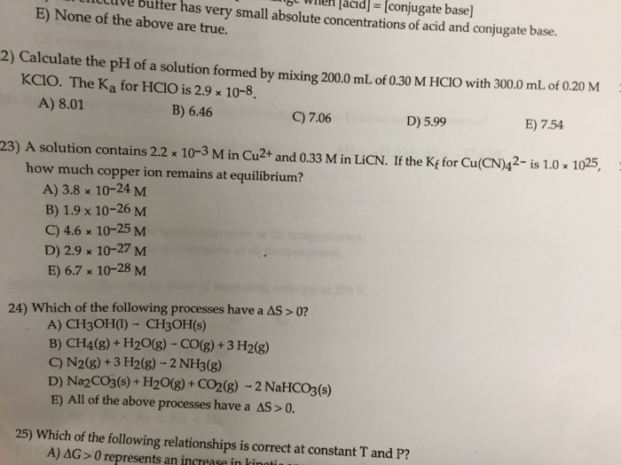 Solved Calculate the pH of a solution formed by mixing 200.0 | Chegg.com
