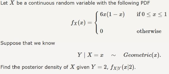 Solved Let X be a continuous random variable with the | Chegg.com