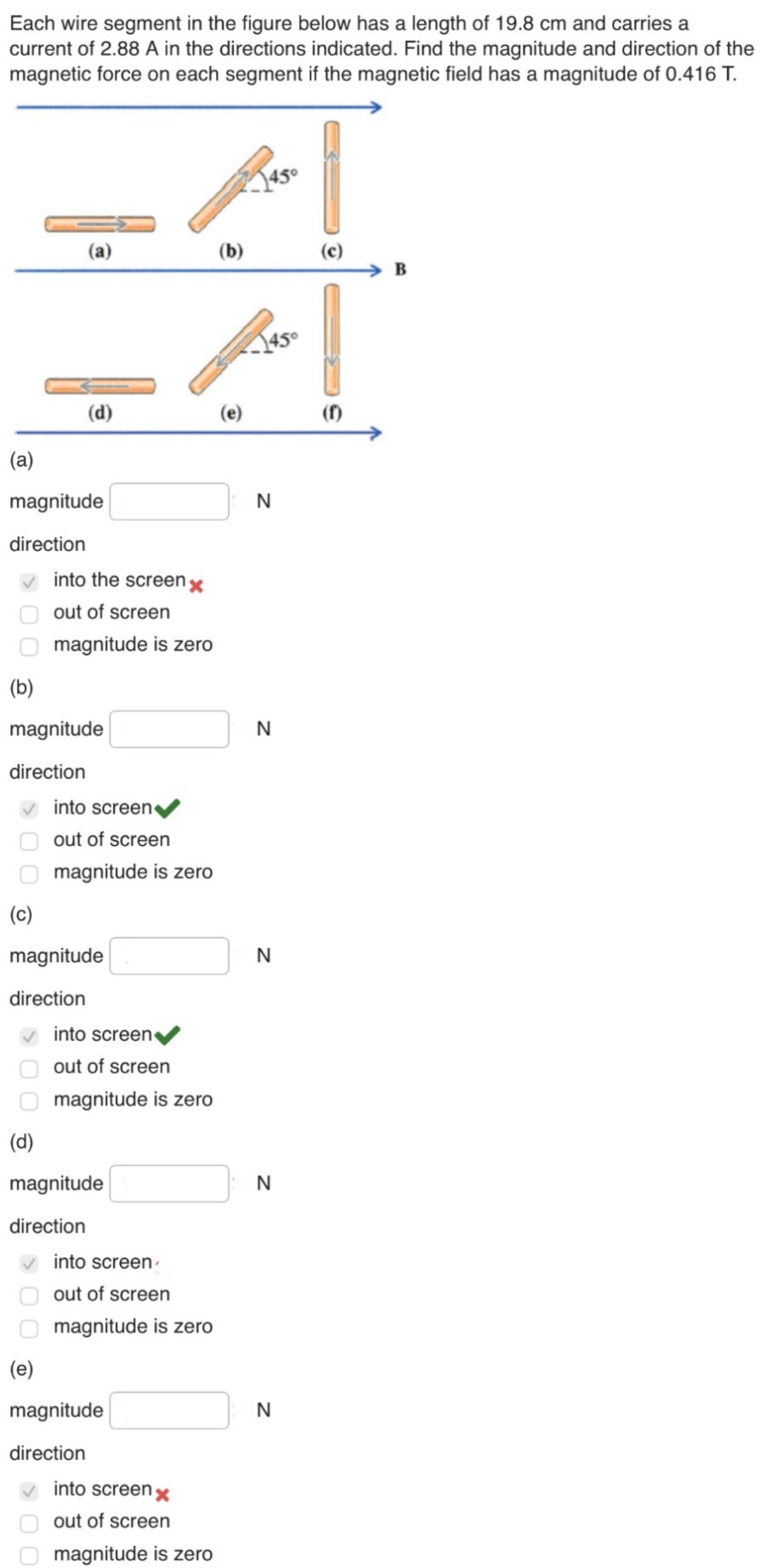 Solved Each wire segment in the figure below has a length of | Chegg.com