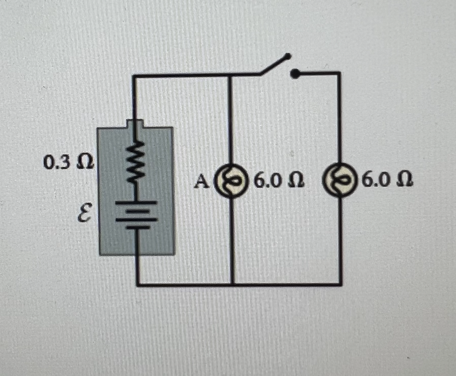 Solved If the battery in (Figure 1) were ideal, lightbulb A. | Chegg.com