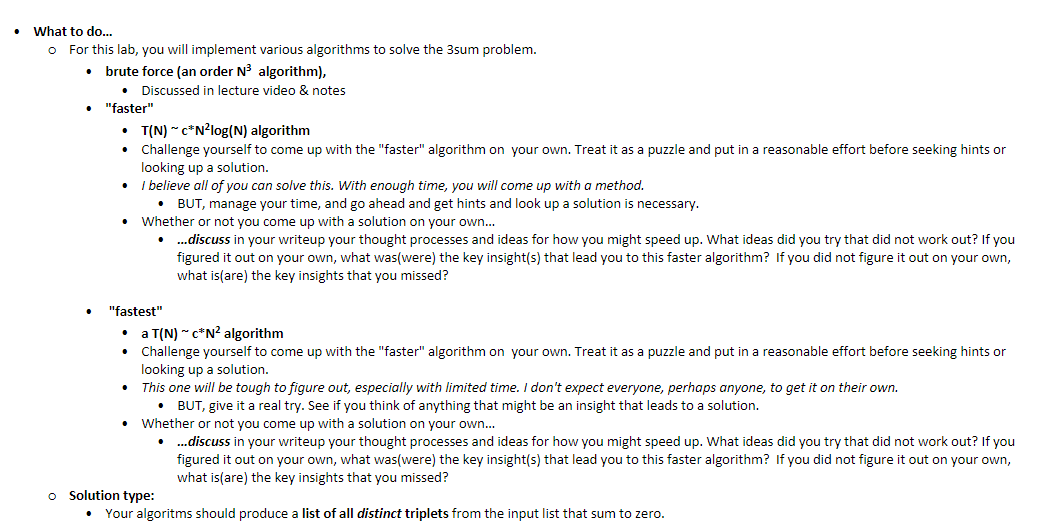 . What to do... For this lab, you will implement | Chegg.com