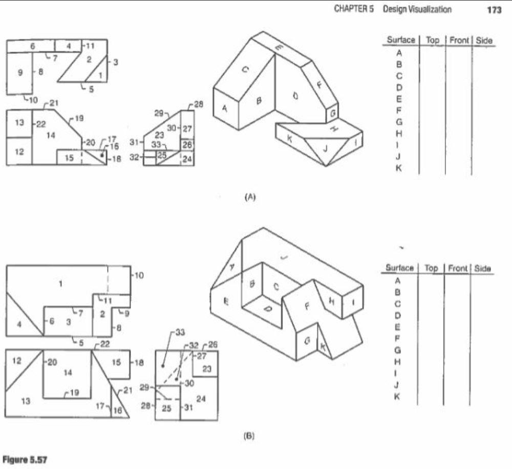 Solved CHAPTER 5 Design Visualization 173 6 4 11 2 3 Surface | Chegg.com