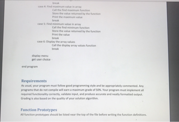 Solved ELEC 1520 Homework Functions Points Possible 90 write | Chegg.com