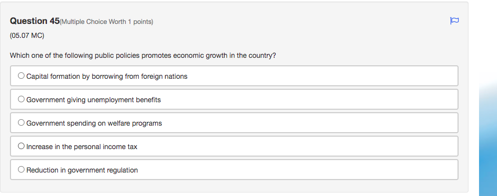 Solved Question 47 (Multiple Choice Worth 1 points) (05.01 | Chegg.com