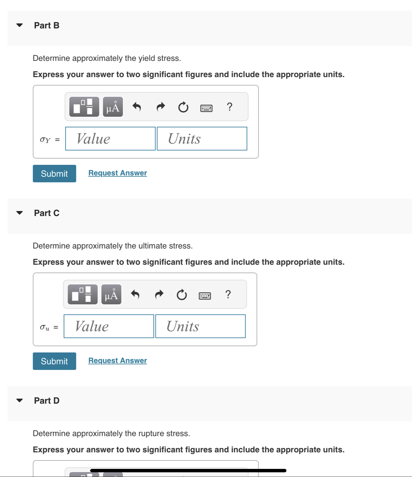 Solved Determine approximately the modulus of elasticity. | Chegg.com