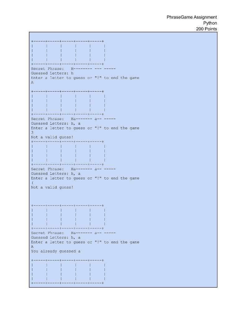 Solved Part I: Available Guess Scoreboard Program In the | Chegg.com