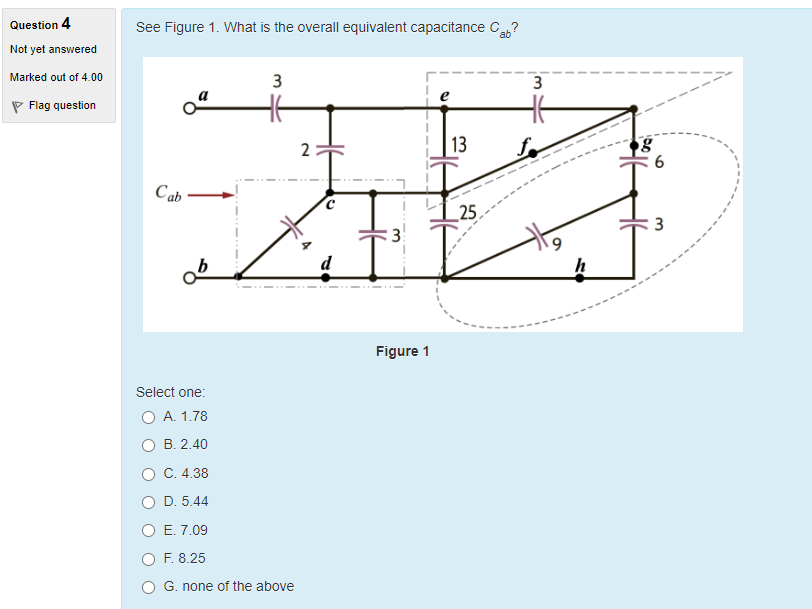 Solved Question 4 See Figure 1. What is the overall | Chegg.com