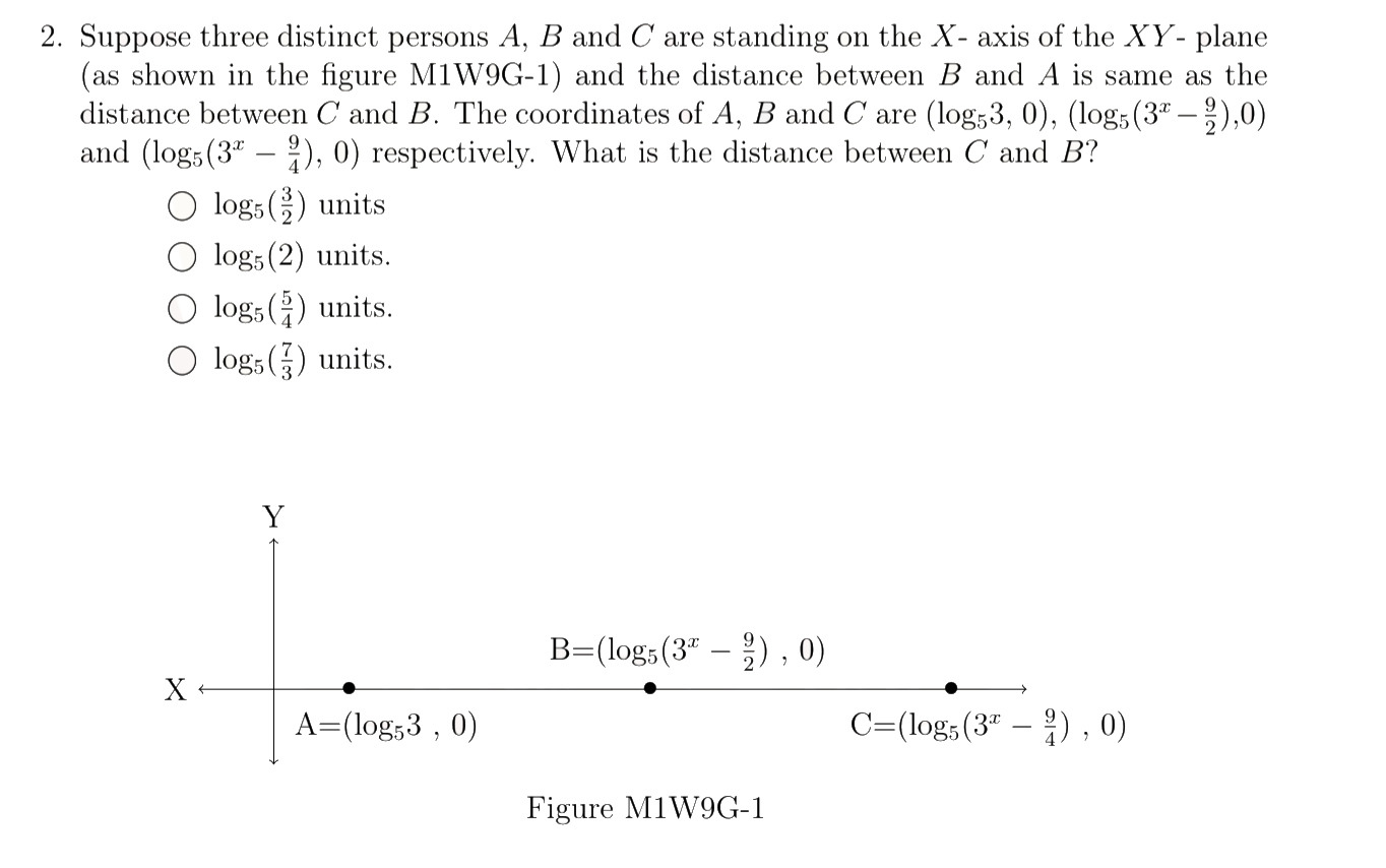 Solved 2. Suppose three distinct persons A, B and C are | Chegg.com