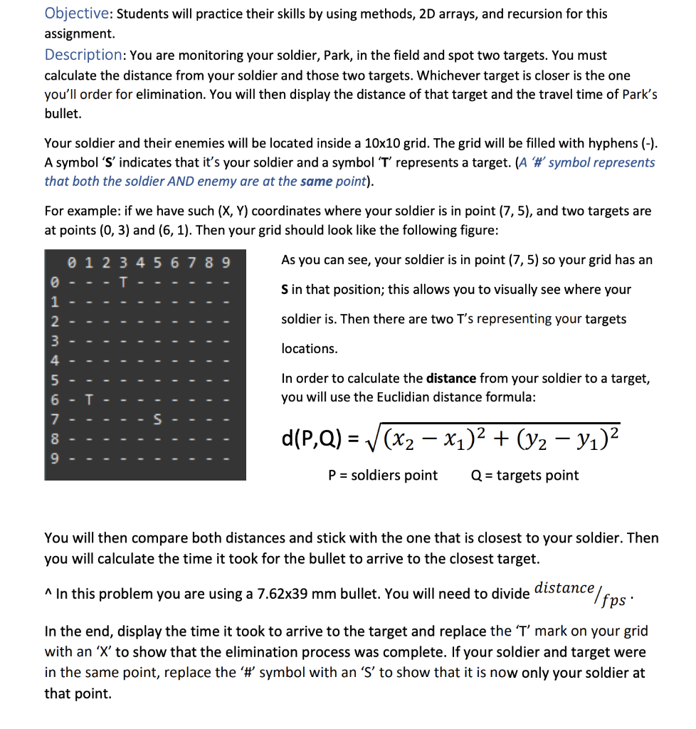 Objective: Students will practice their skills by | Chegg.com