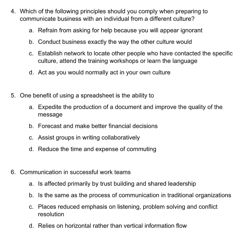 1. Ms Lisa receives a negative message from her | Chegg.com