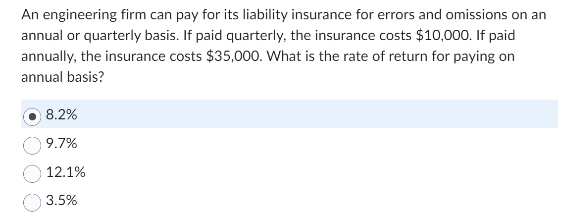 Solved An engineering firm can pay for its liability | Chegg.com