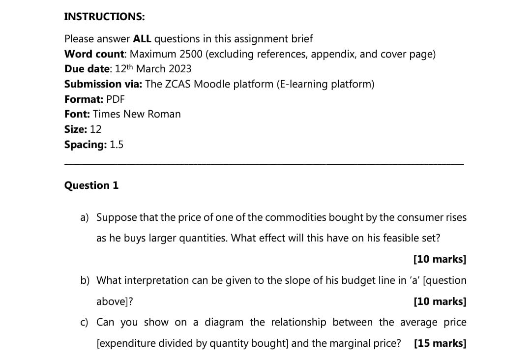 Solved INSTRUCTIONS: Please answer ALL questions in this | Chegg.com