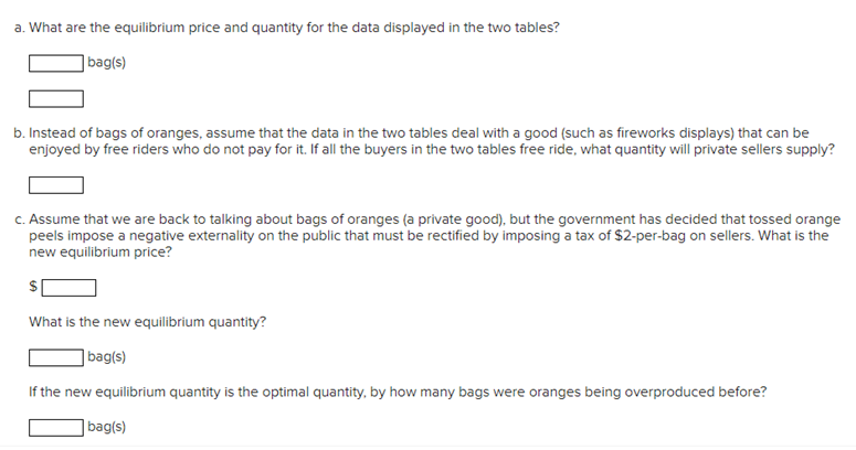 Solved Answer the following questions with the answers | Chegg.com