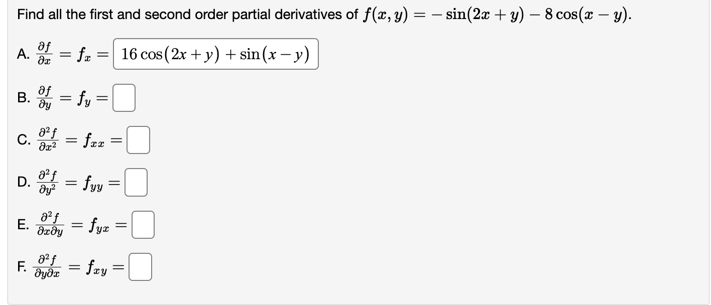 Solved Find the differential of the function w=x4sin(y2z) | Chegg.com