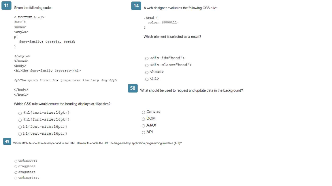 Solved 11 49 Given the following code: pl } | Chegg.com