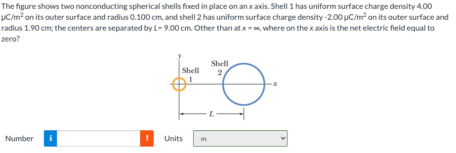 Solved The figure shows two nonconducting spherical shells | Chegg.com