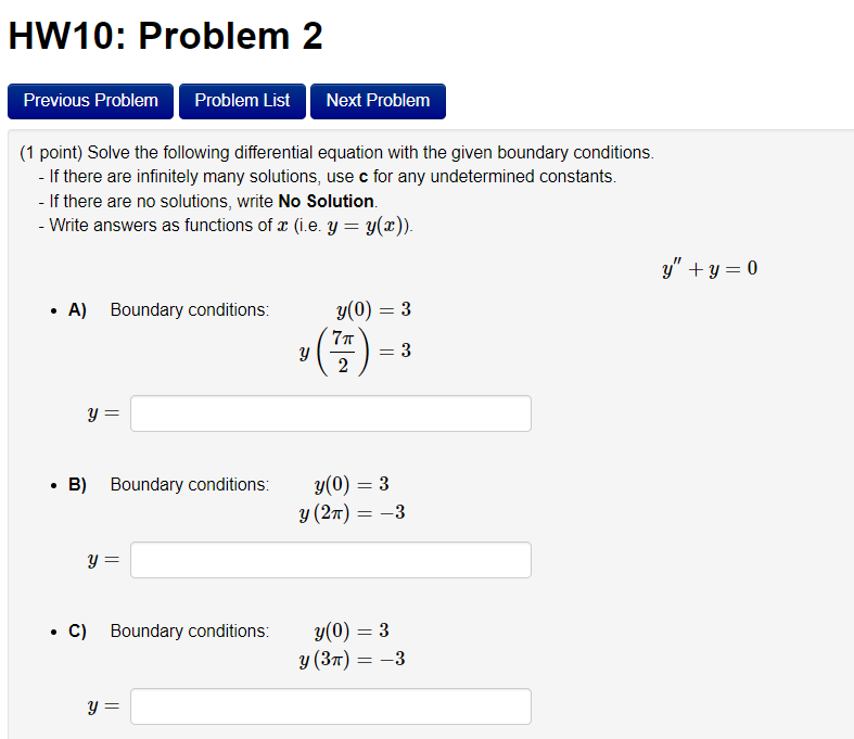 Solved HW10: Problem 2 Previous Problem Problem List Next | Chegg.com