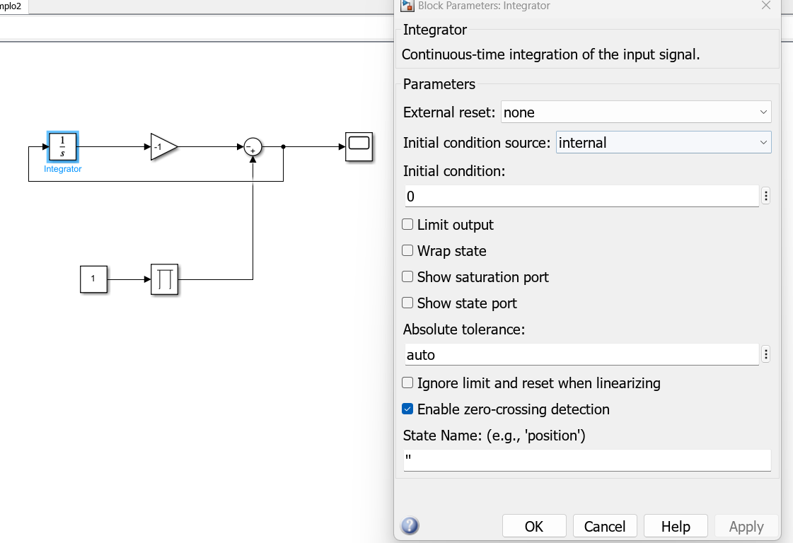 Solved Integrator Continuous-time integration of the input | Chegg.com