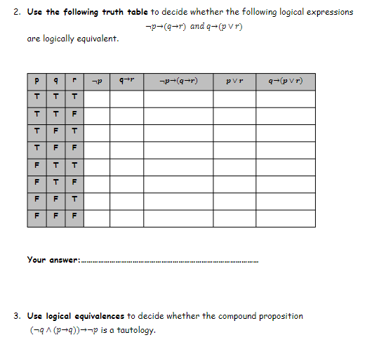 Solved Use propositional equivalences to find following | Chegg.com