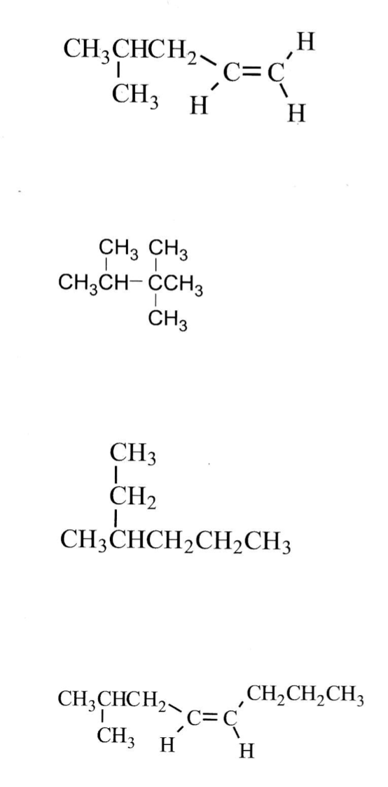 Solved CH3CHCHZ 2. H C=C / CH3 H H CH3 CH3 CH3CH-CCH3 CH CH3 | Chegg.com