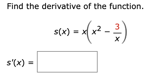 Solved 1a.) Find the derivative of the function. HINT [See | Chegg.com