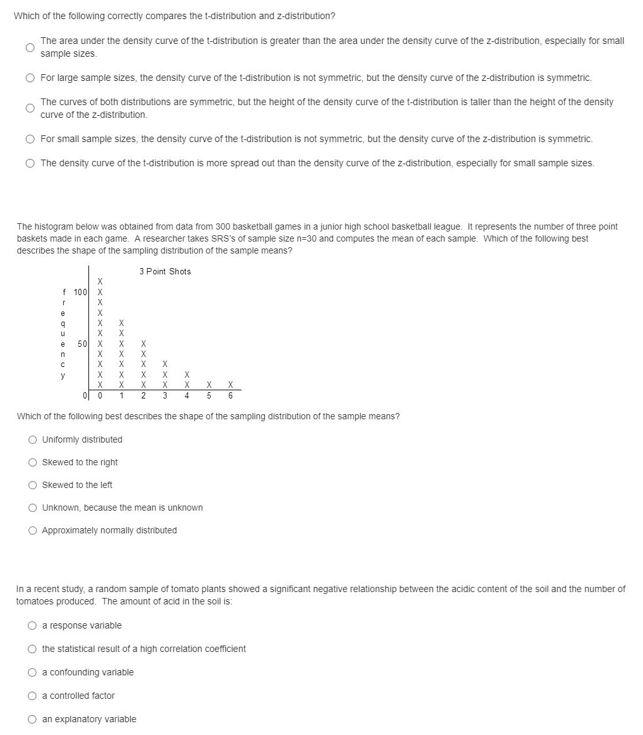 Solved Which of the following correctly compares the | Chegg.com